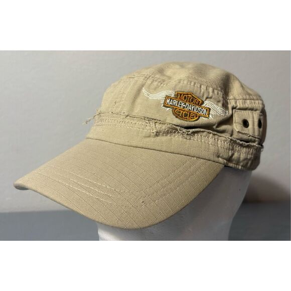 Harley-Davidson | Accessories | Harley Davidson Beige Womens Newsboy ...